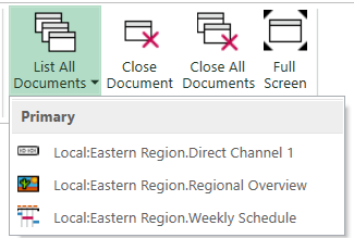 ViewX and Virtual ViewX Clients Guide - View Tab (ViewX Client)